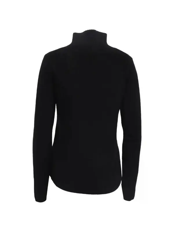 Theory Ribbed-knit Mock-neck Sweater