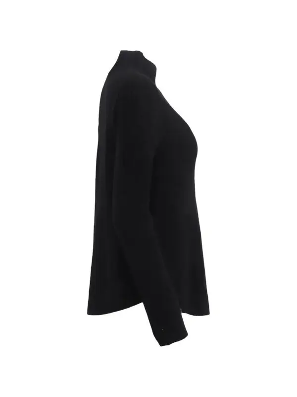 Theory Ribbed-knit Mock-neck Sweater