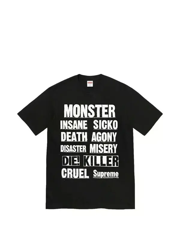 Supreme Logo-print T-shirt - Black