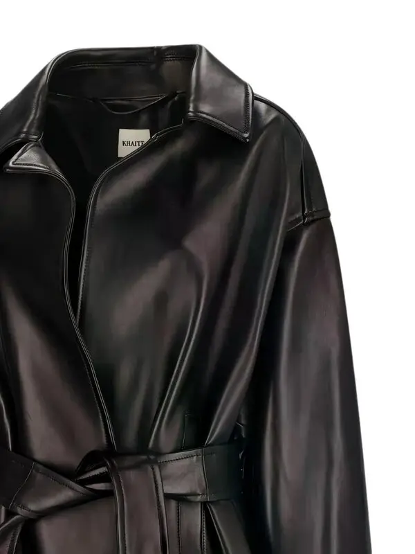 Khaite Alder Belted Oversized Jacket