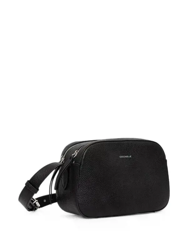 COCCINELLE Grainy Leather Shoulder Bag