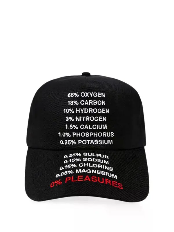 PLEASURES Atmosphere Baseball Cap - Black