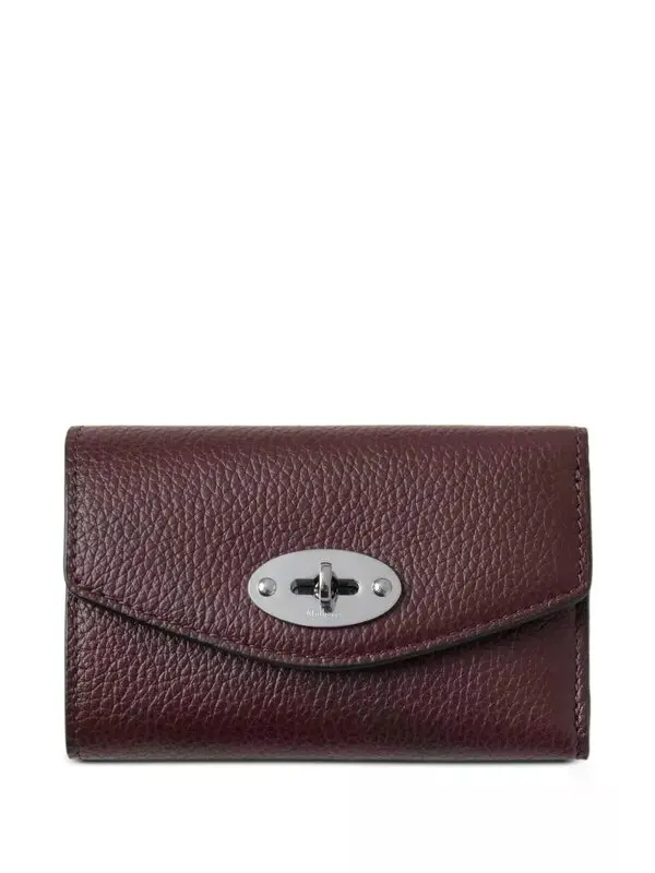 Mulberry Darley Postman's Lock Wallet - Purple