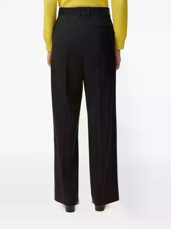 Loewe Tailored Trousers With Side Stripe - Blue