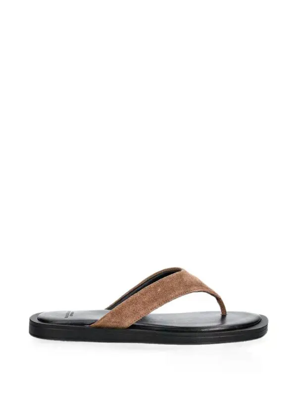 SUMMERY COPENHAGEN Suede Flip-flops