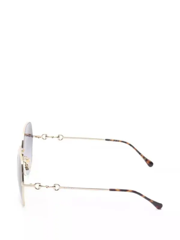 Gucci 2020s Horsebit Geometric Sunglasses