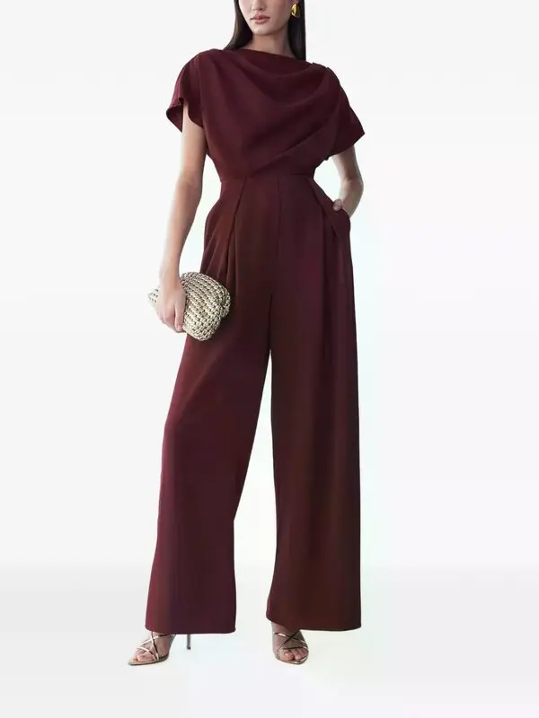 BWLDR Boat-neck Jumpsuit