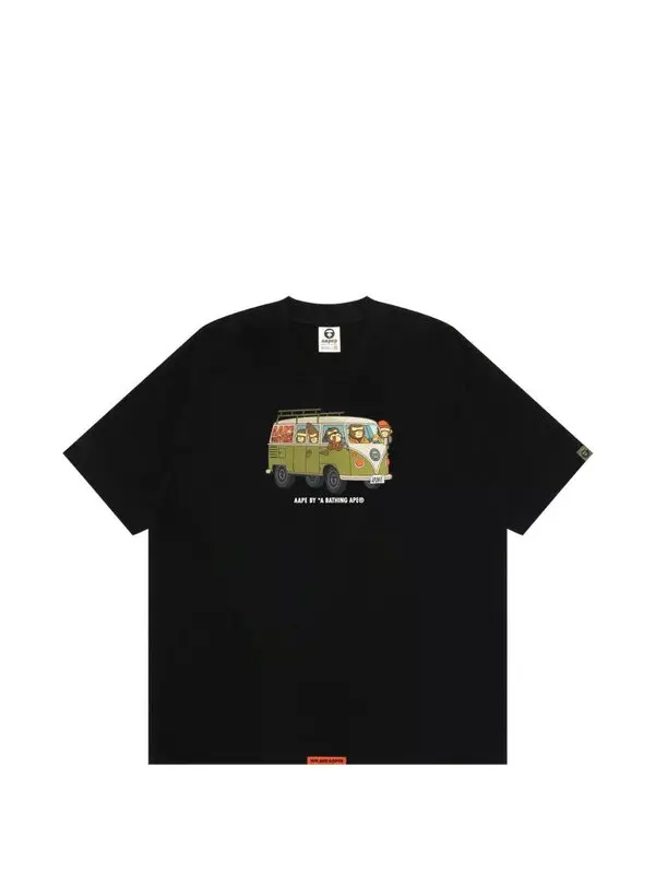 AAPE BY *A BATHING APE Aaper Graphic-print T-shirt - Red