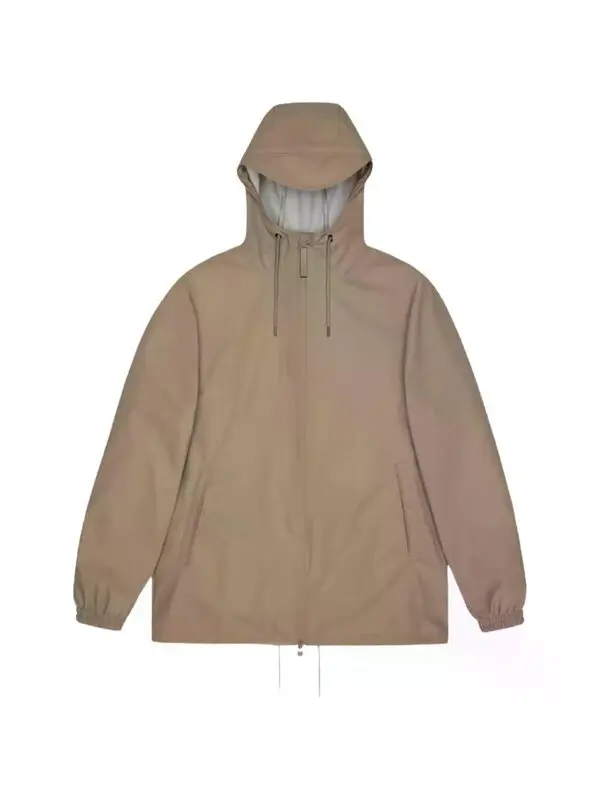 Rains Storm Breaker Hooded Jacket - Neutrals