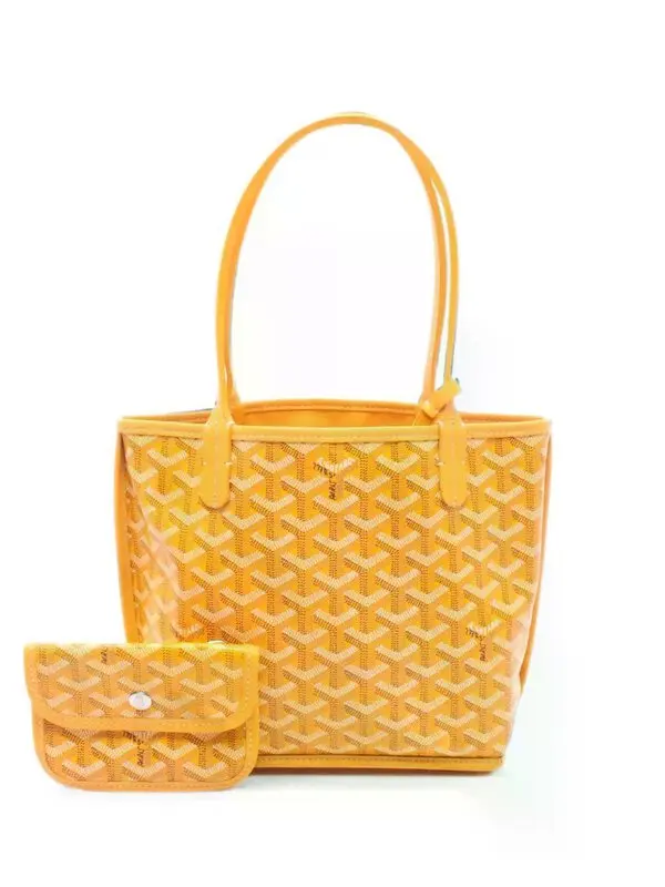 Goyard 2010s Mini Ange Tote Bag - Yellow