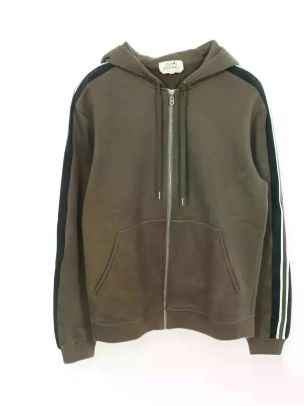 Hermès 2000s Run H Zip-fastening Sweatshirt - Grey
