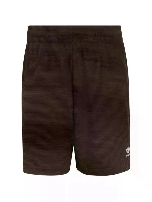 Adidas Trefoil Waffle Shorts - Brown