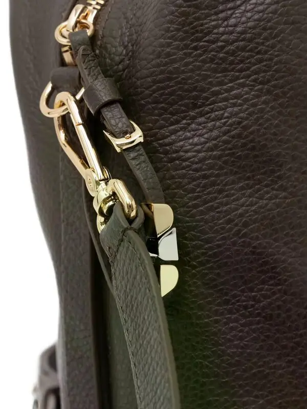 COCCINELLE Grained Leather Tote Bag