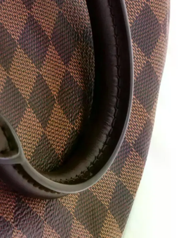 LOUIS VUITTON Speedy Handbag Damier 25 Satchel - Brown