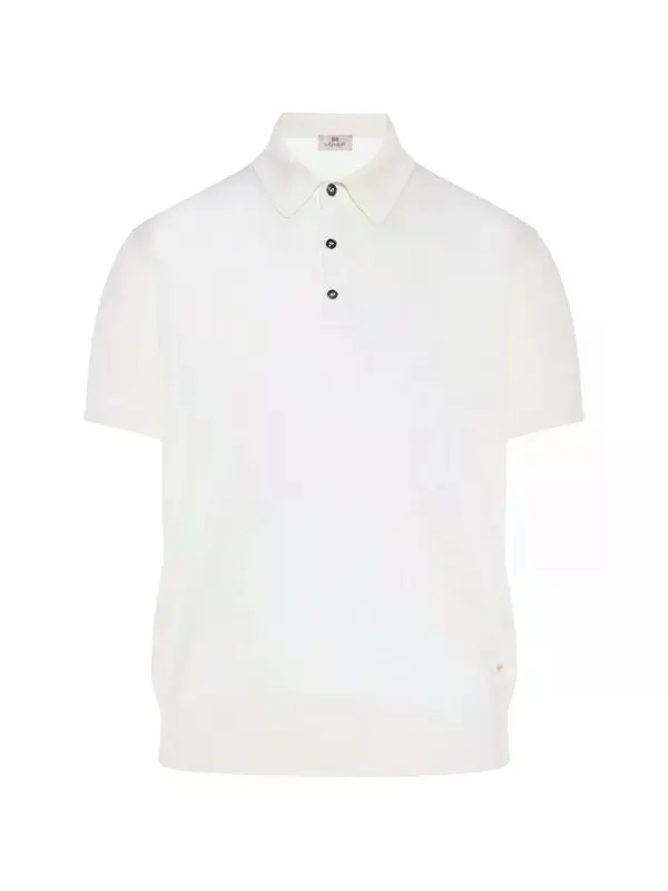 MANDELLI Logo-plaque Polo Shirt