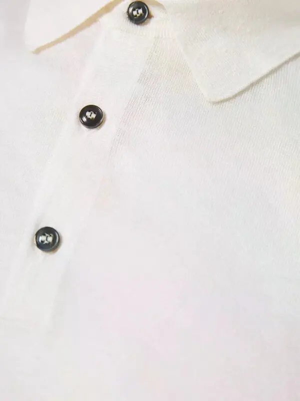 MANDELLI Logo-plaque Polo Shirt