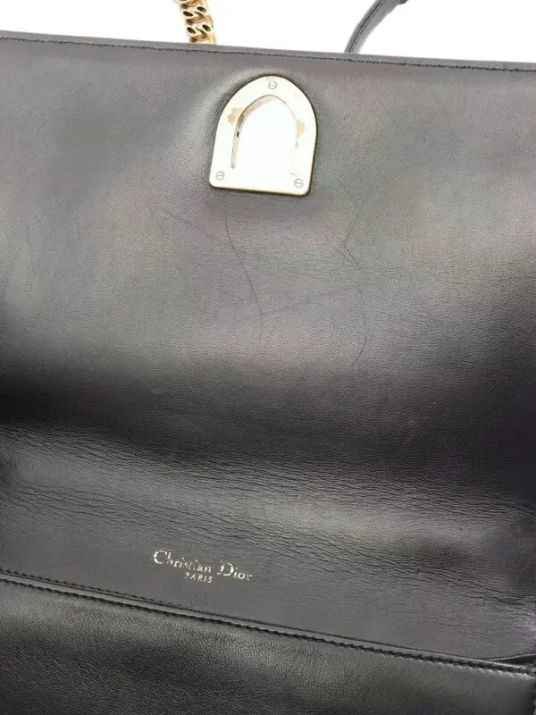 Dior 2000s Diorama Studded Shoulder Bag