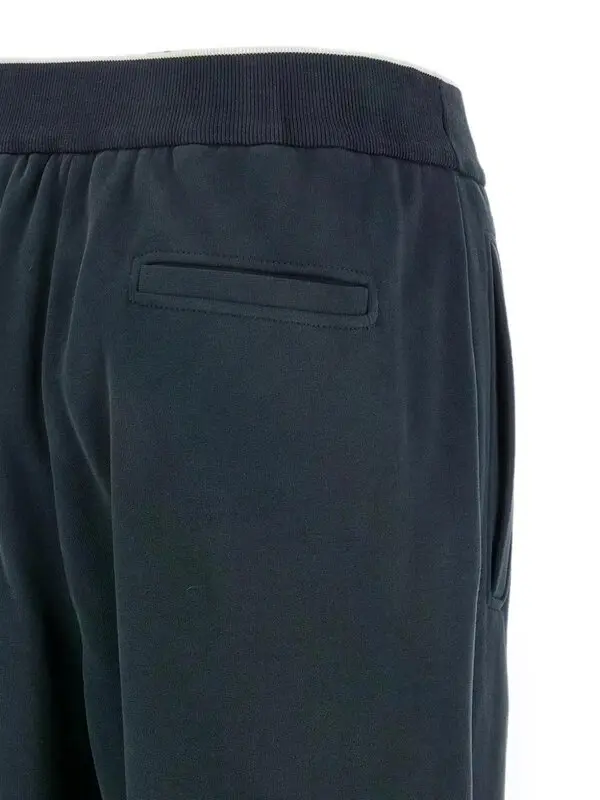 Brunello Cucinelli Front-stitch Track Pants