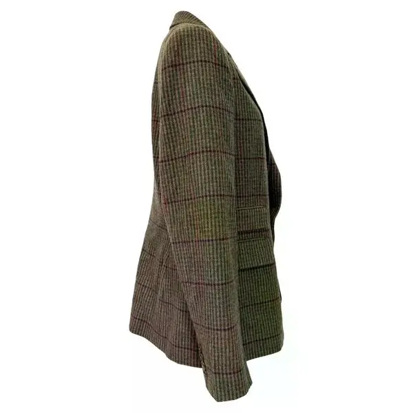 Ralph Lauren Houndstooth Single-breasted Jacket