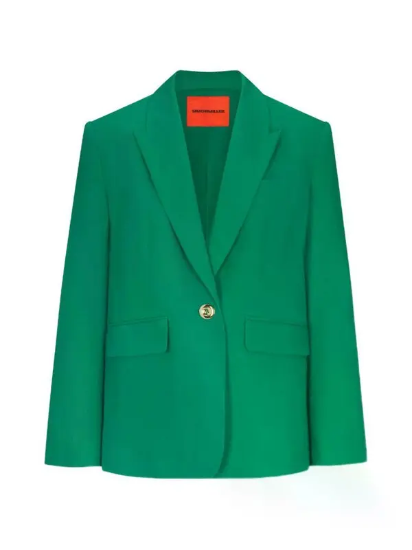 SIMONMILLER Lennox Single-breasted Jacket - Green