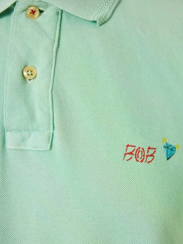 BOB Logo-embroidered Polo Shirt