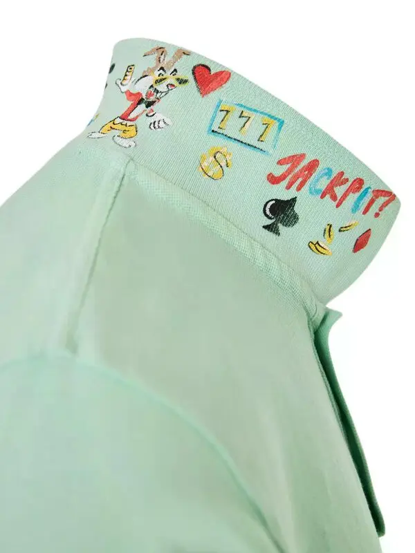 BOB Logo-embroidered Polo Shirt