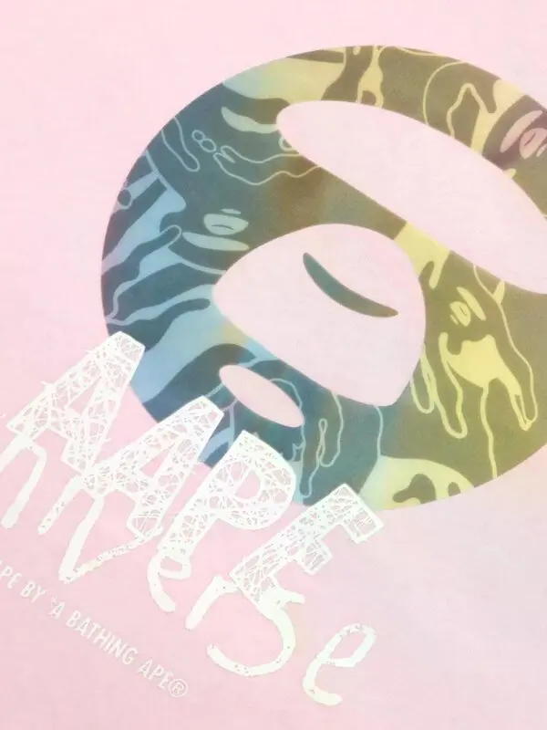 AAPE BY *A BATHING APE Moonface Graphic-print T-shirt