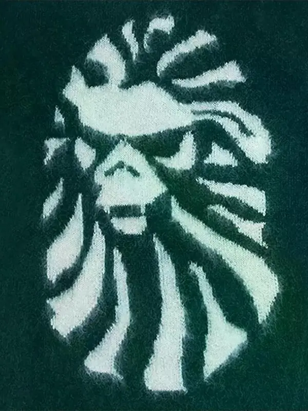 A BATHING APE Distressed-hem Sweater - Green