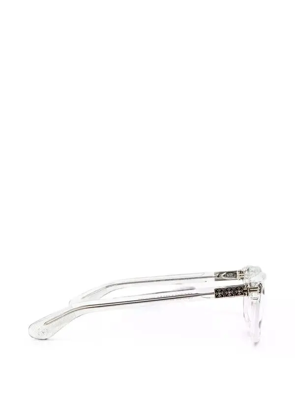 Chrome Hearts Smoke Show Square-frame Glasses - Neutrals