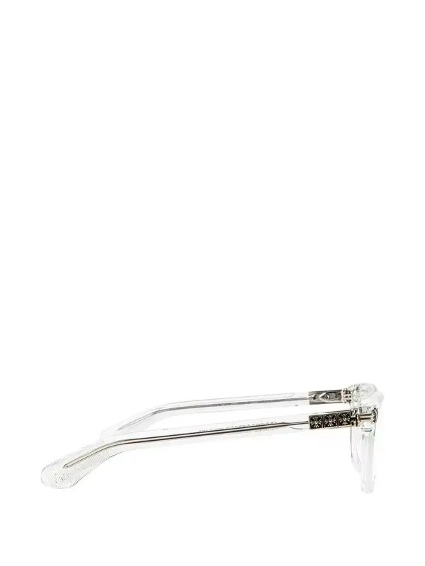 Chrome Hearts Smoke Show Square-frame Eyeglasses - Neutrals