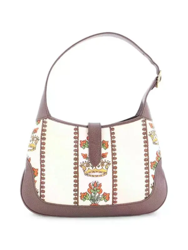 Gucci 100 Jackie 1961 Limited Edition Canvas Small Hobo Bag - Brown