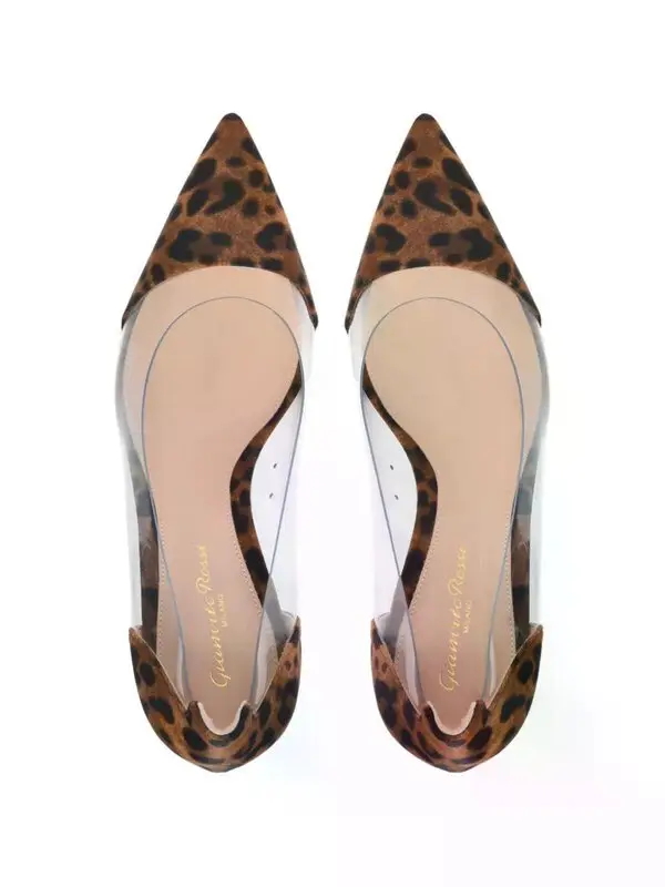 GIANVITO ROSSI Leopard-print Stiletto Pumps