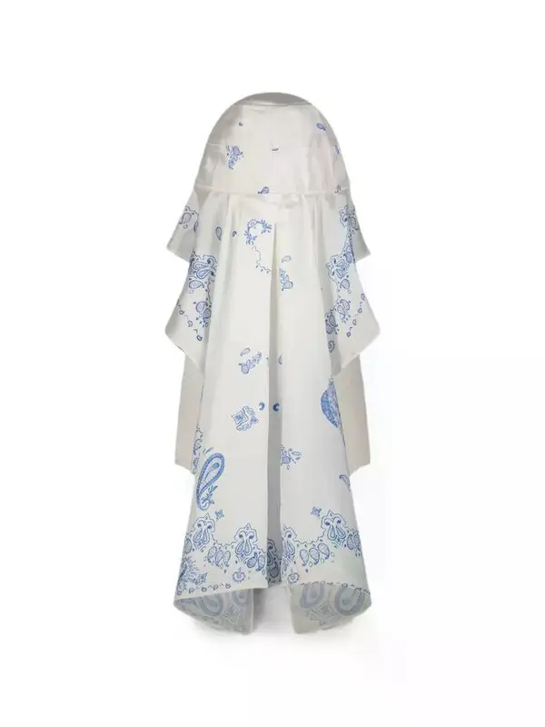 Cédric Charlier Paisley-print Hat