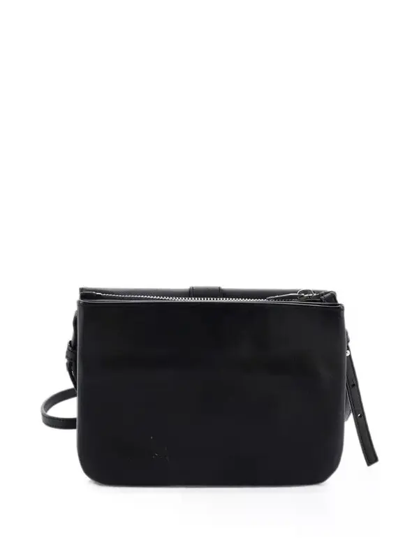 Saint Laurent Classic Monogram Tri-pocket Leather Crossbody Bag - Black