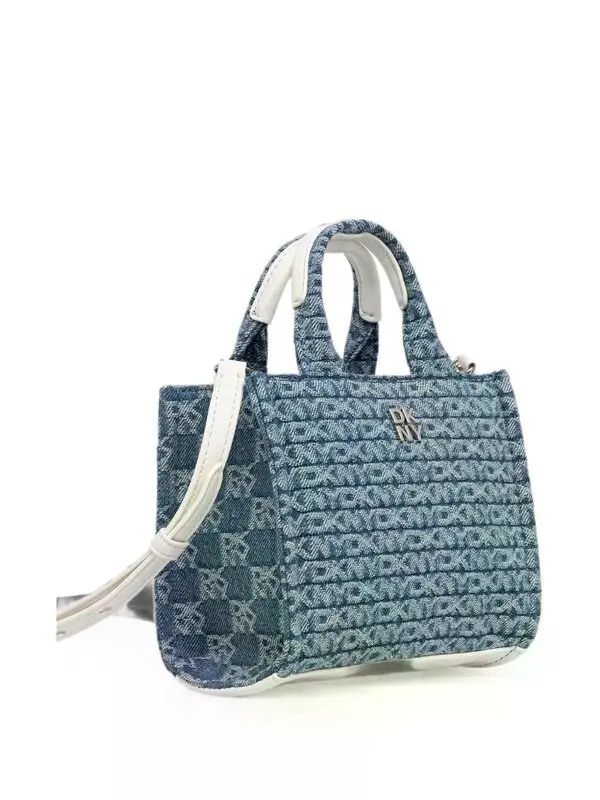 Dkny Logo-pattern Tote Bag
