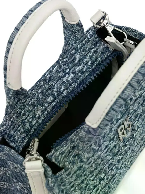 Dkny Logo-pattern Tote Bag