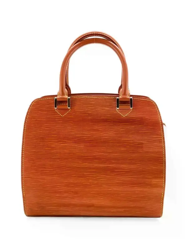 LOUIS VUITTON Pont Neuf Handbag Epi Leather Pm Satchel - Brown