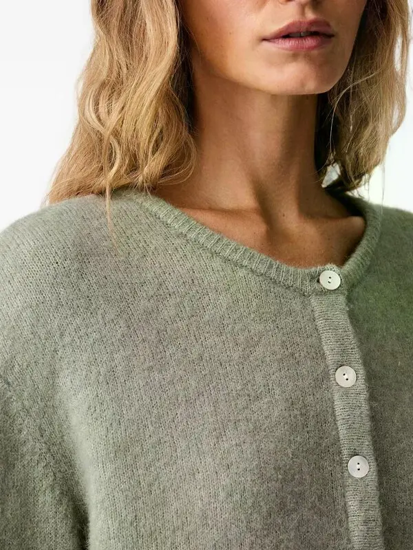 American Vintage Vitow Knitted Cardigan - Green