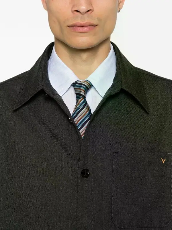 Valentino Garavani Vlogo Signature Patch-pocket Jacket