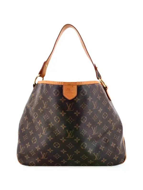 LOUIS VUITTON Delightful Handbag Monogram Canvas Pm Hobo Bag - Brown