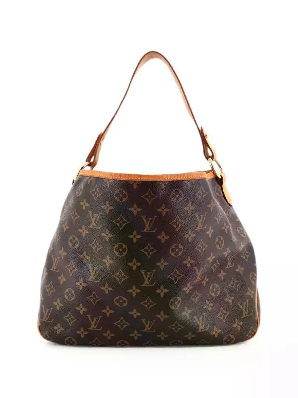LOUIS VUITTON Monogram Canvas Pm Hobo Bag - Brown