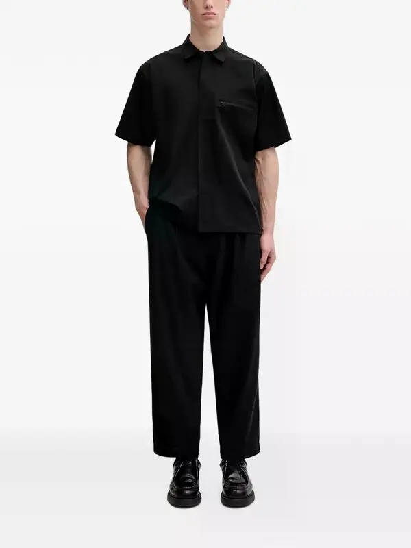 BEAMS Pleated Straight-leg Trousers