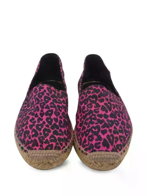 Saint Laurent Animal-print Espadrilles