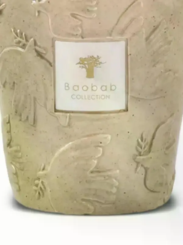 BAOBAB COLLECTION Paloma Embossed-dove Candle