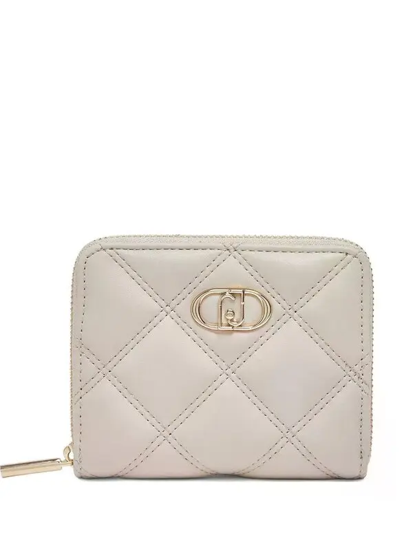 Liu Jo Small Quilted Wallet - Neutrals