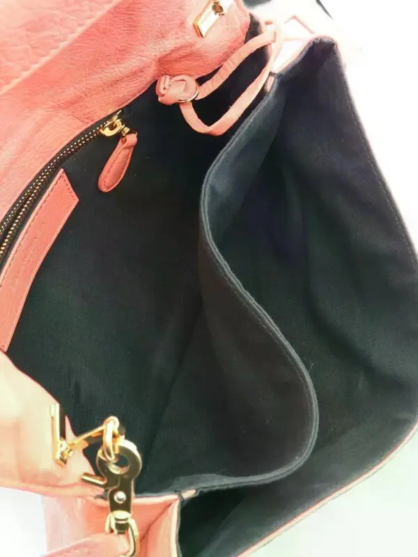 Balenciaga 2000s Giant Envelope Clutch Bag - Orange