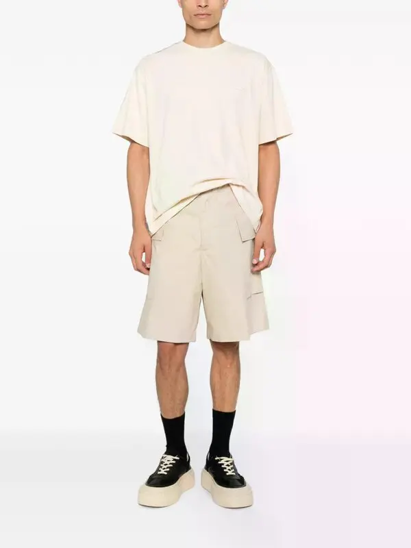 RHUN Button-up Cargo Shorts - Neutrals