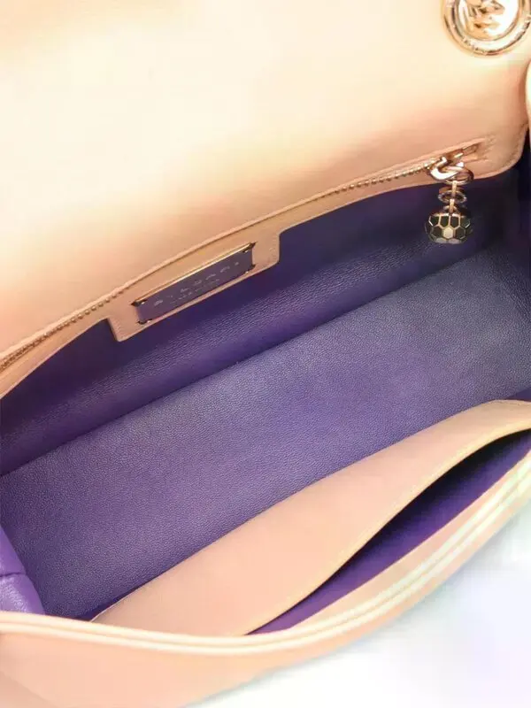 BVLGARI Serpenti Cabochon Shoulder Bag - Neutrals