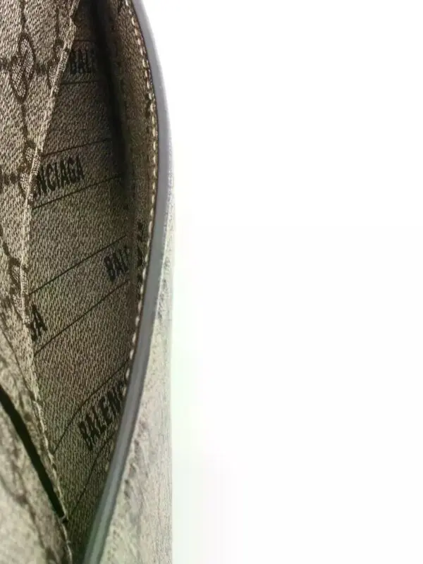 Gucci X Balenciaga Hacker Project Hourglass Handbag - Neutrals