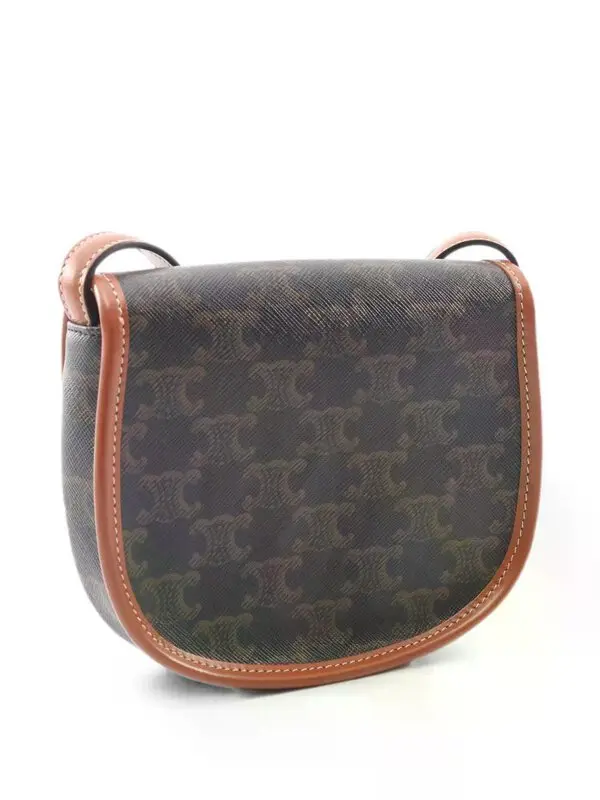 Celine 2010s Mini Triomphe Besace Shoulder Bag
